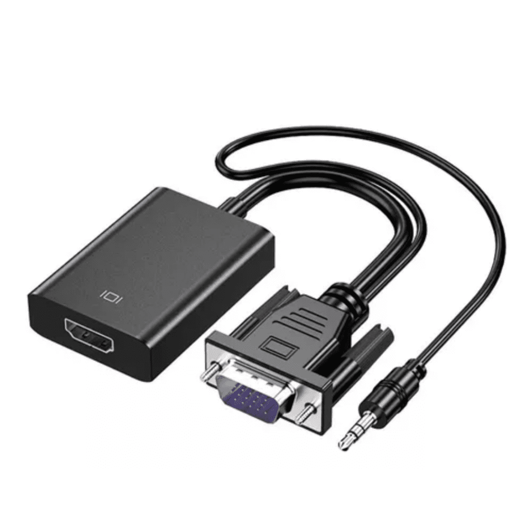 CONVERSOR VGA MACHO A HDMI HEMBRA ADP-48007 - Electro Store