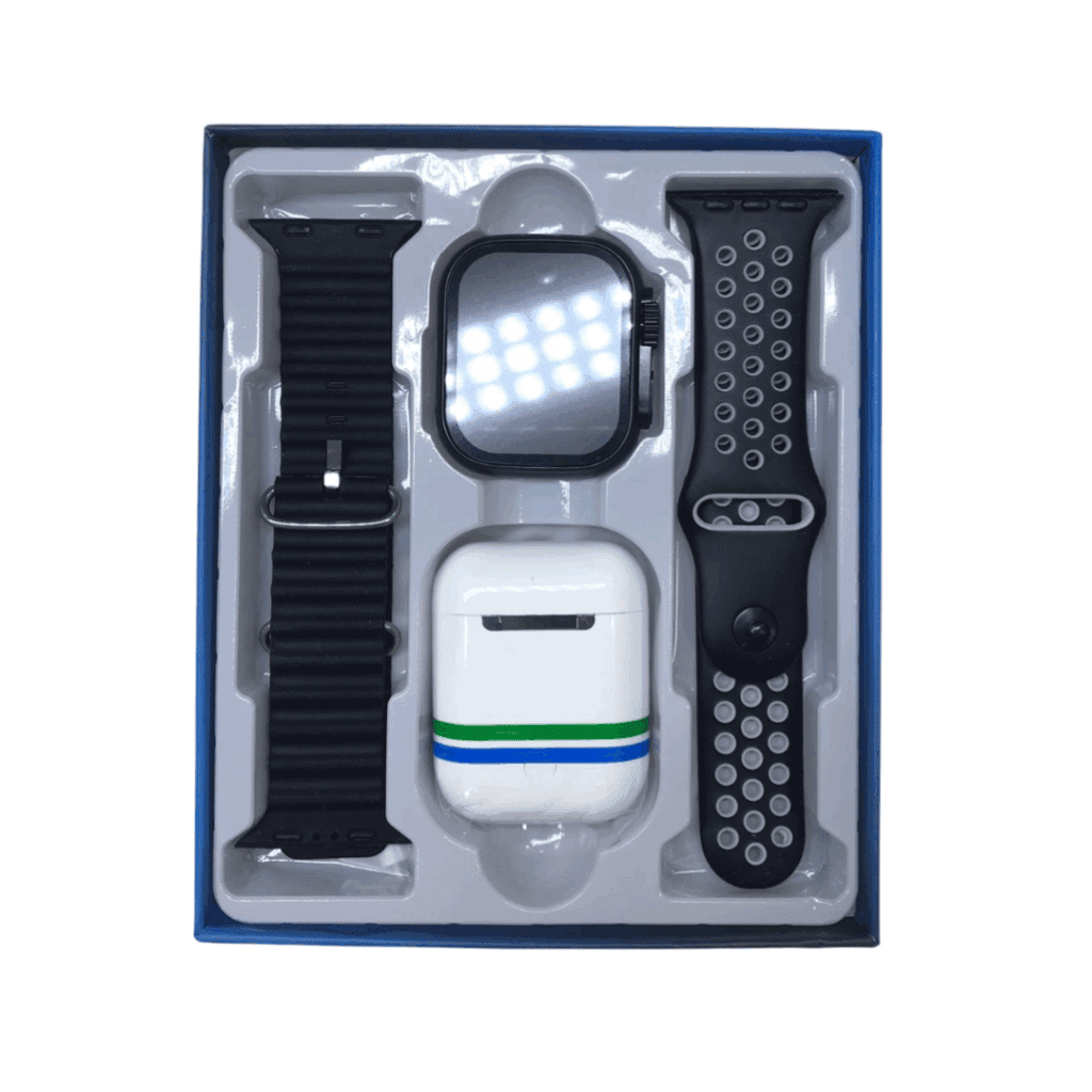 KIT AURICULAR Y SMARTWATCH C/2 MALLAS ZT-70 - Electro Store