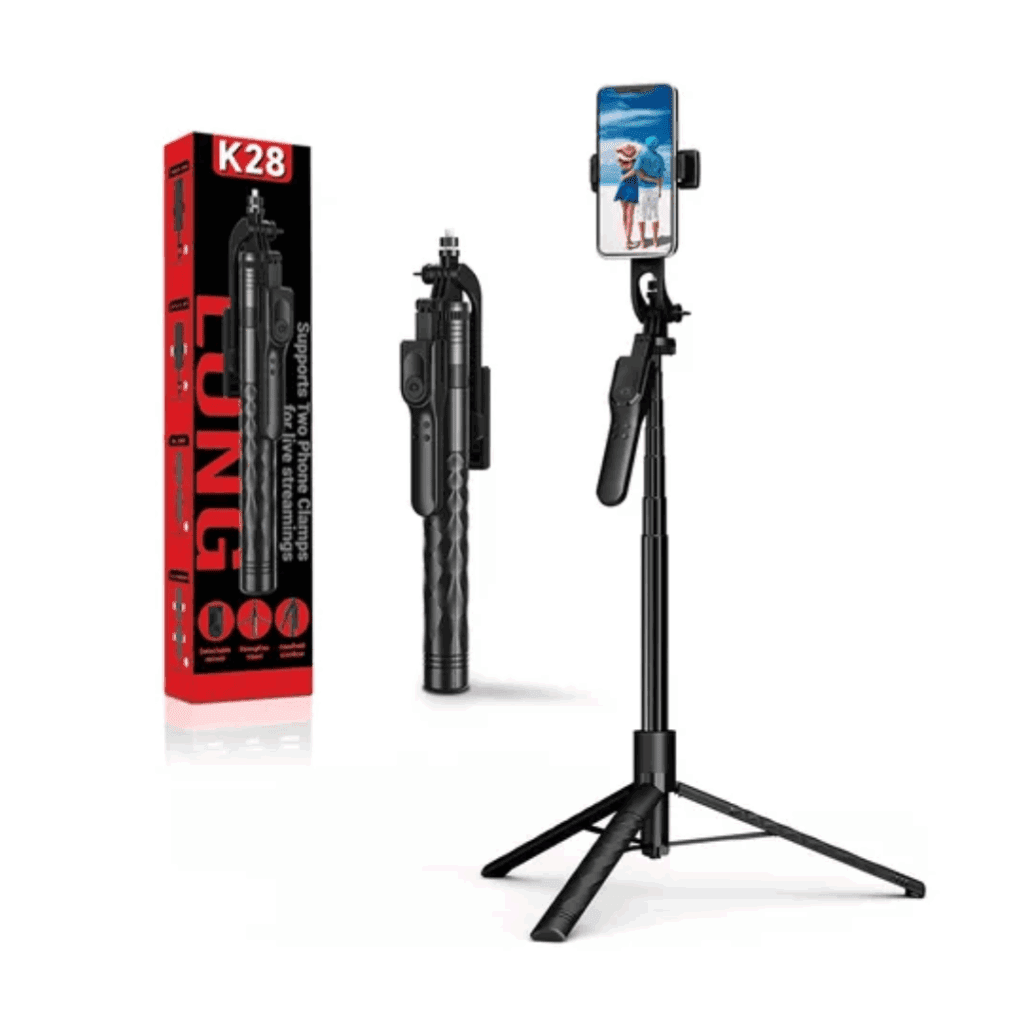 TRÍPODE PARA CELULAR 1.75 METROS K28 - Electro Store